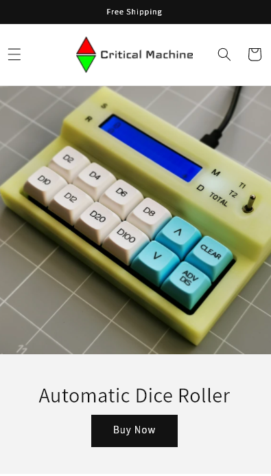 We are Live :) – Critical Machine